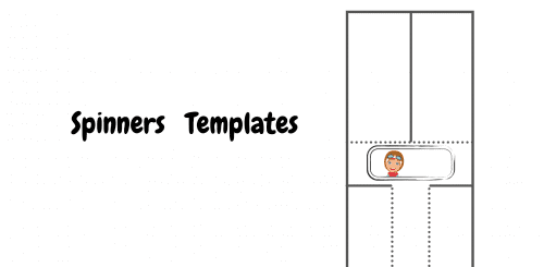 Spinner Template | free download & print | Sciencedipity Devon