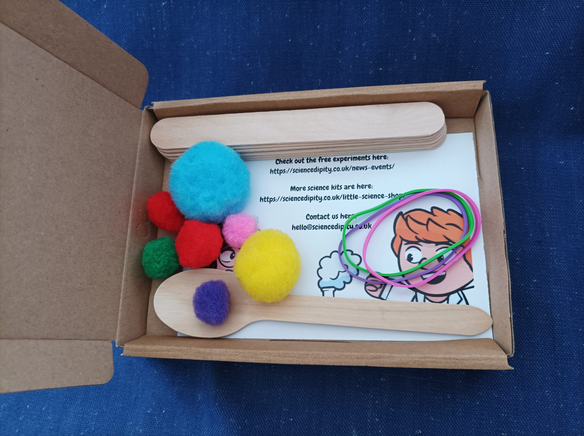 Science Party Favours | Pom Pom Catapults