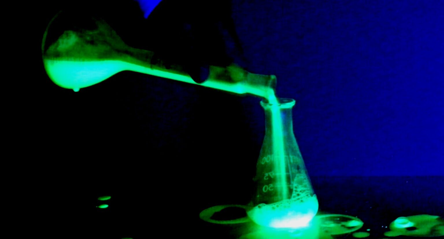 Make Glowing Fluorescent Liquid | Spooky Halloween Science