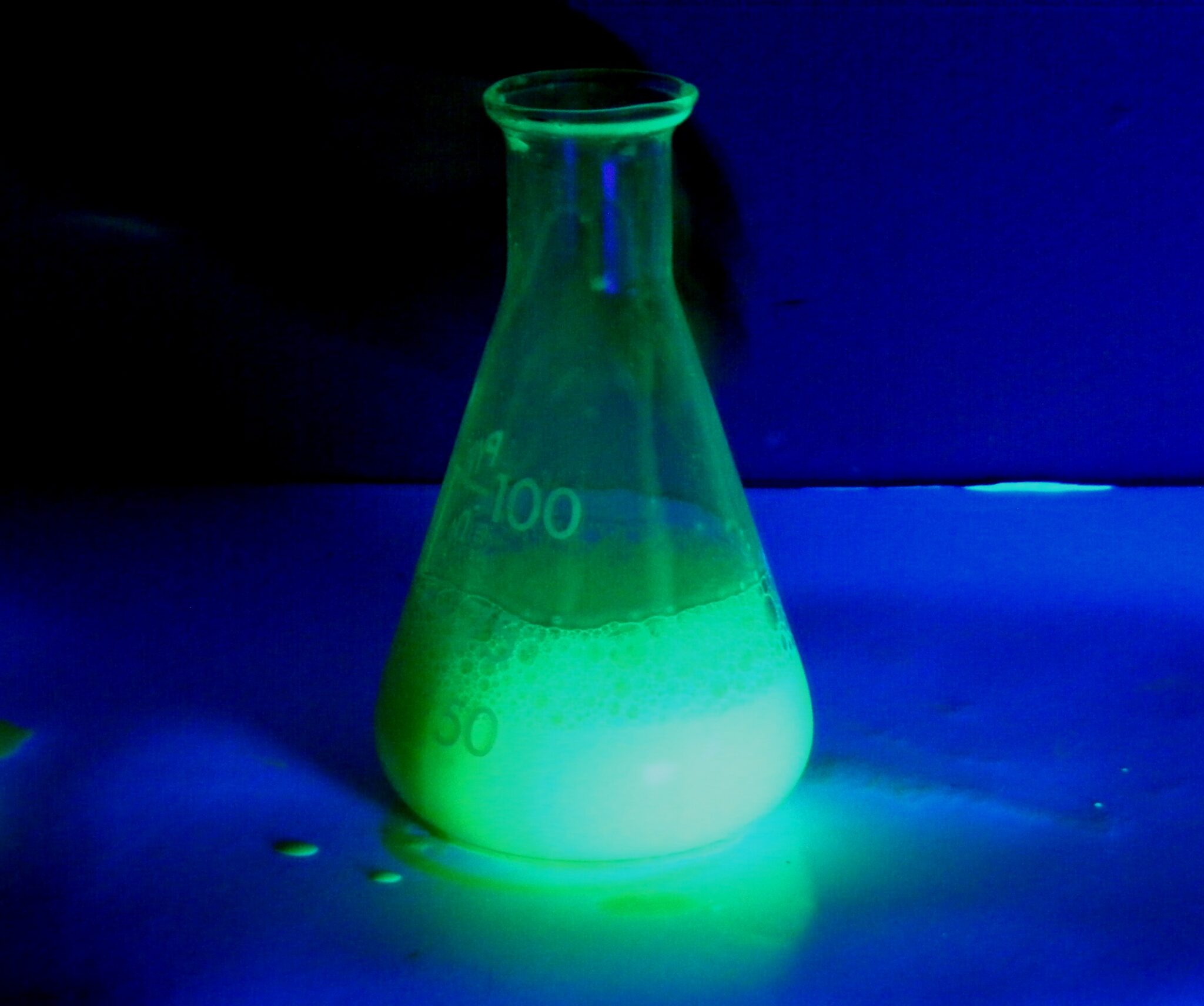 Make Glowing Fluorescent Liquid | Spooky Halloween Science