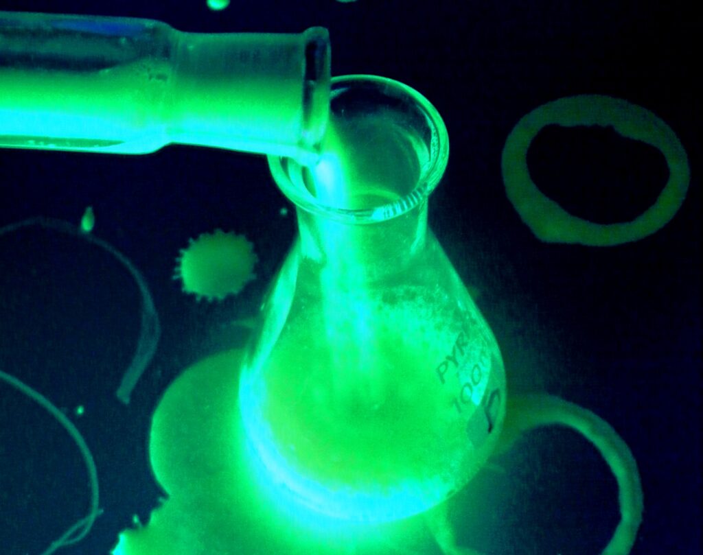 Make Glowing Fluorescent Liquid | Spooky Halloween Science