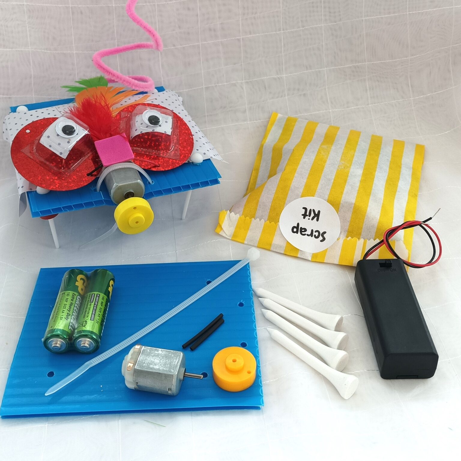 Science Kits | Buzz Bot Robot | Motorised Robot Kit