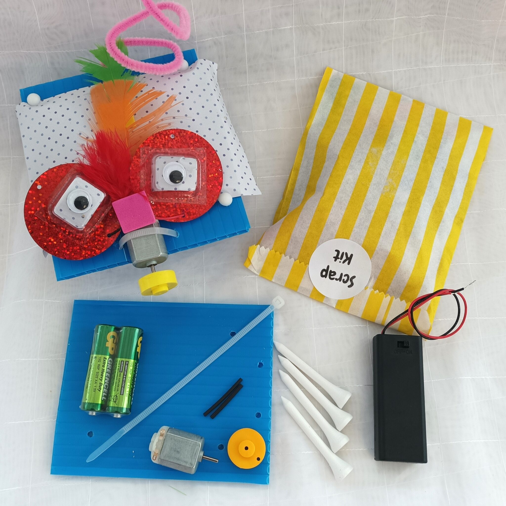 Science Kits | Buzz Bot Robot | Motorised Robot Kit