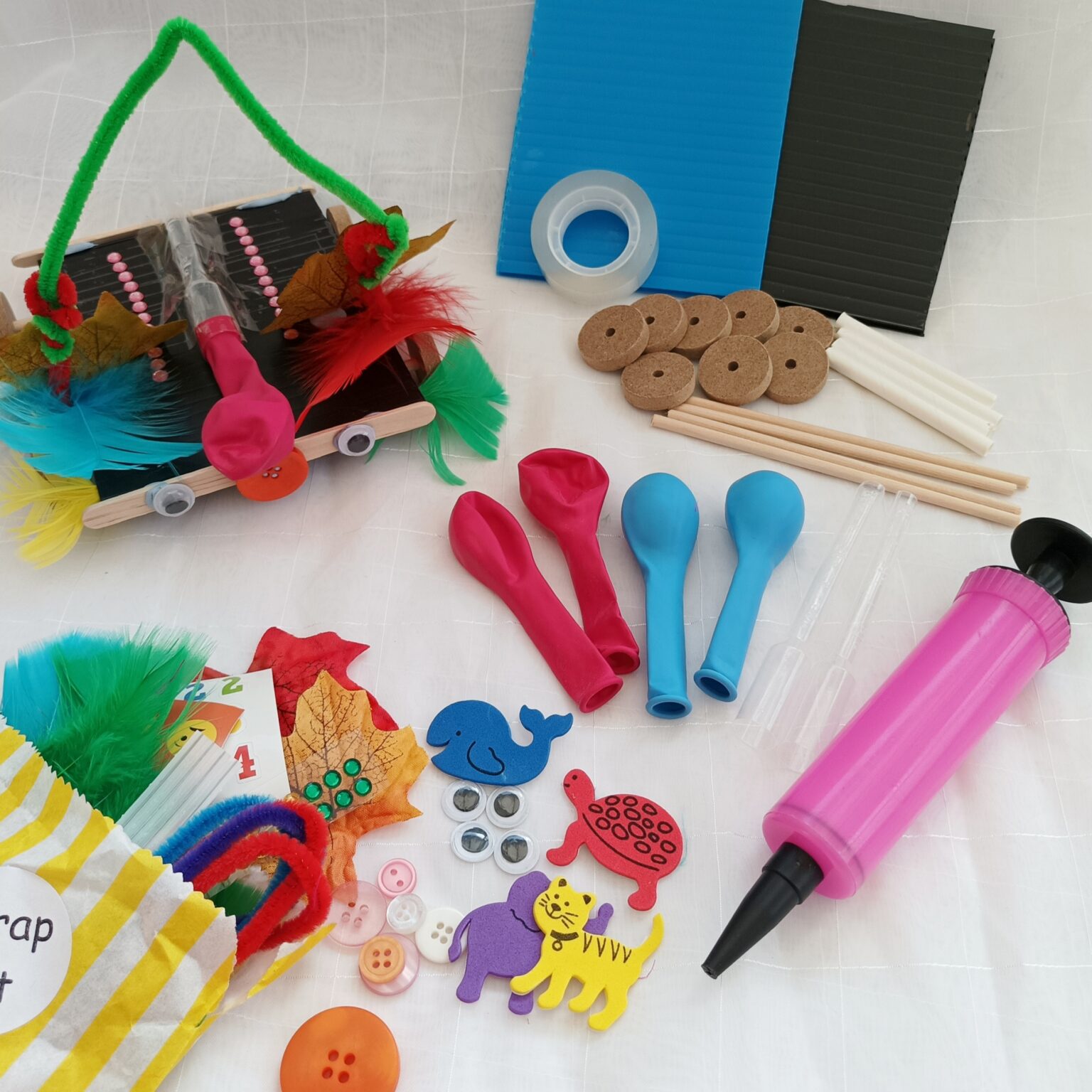Science Kits | Balloon Buggy STEM Kit