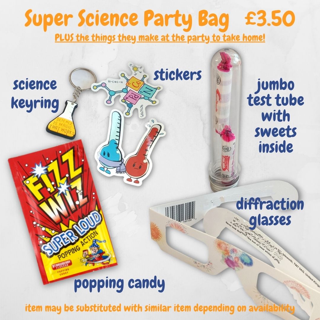 Science Parties | Barnstaple Exeter Taunton Plymouth & Southwest